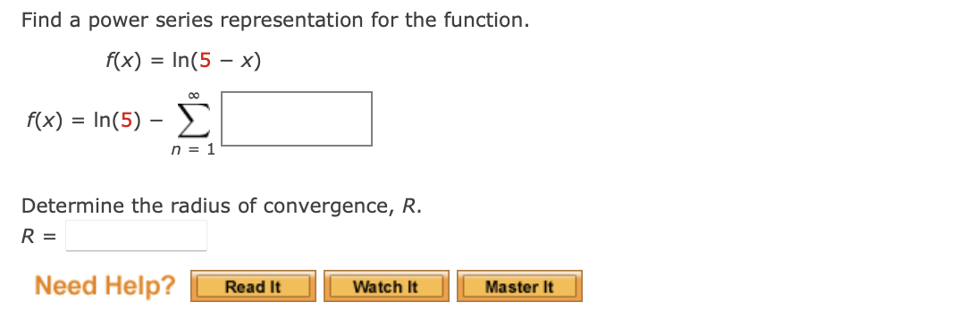 Solved Find a power series representation for the | Chegg.com