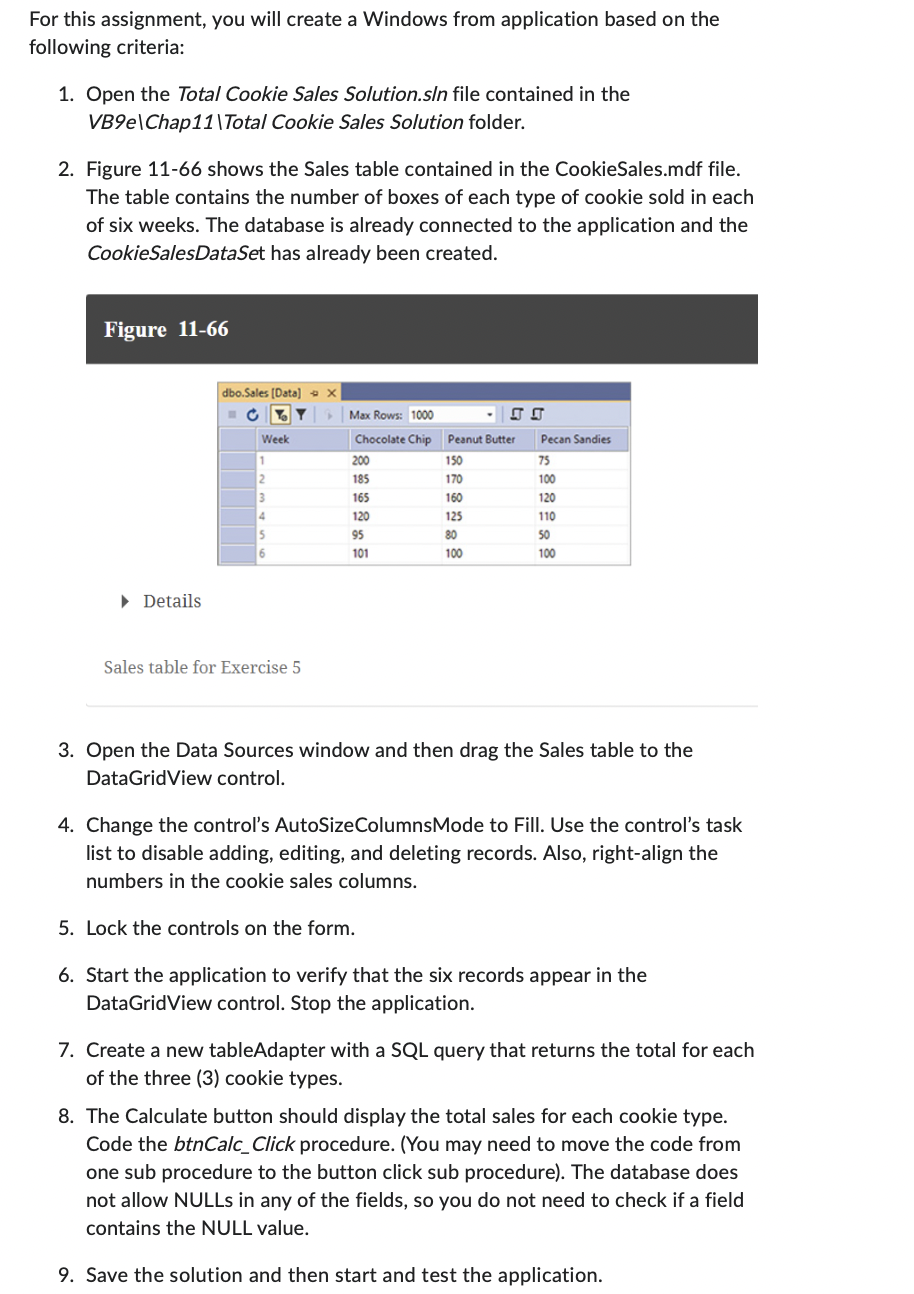 Solved For this assignment, you will create a Windows from | Chegg.com