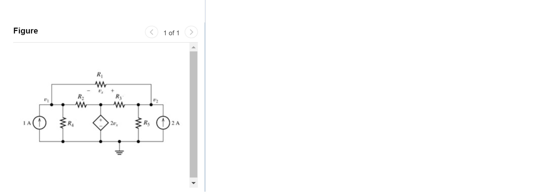 [Solved]: Solve for the node voltages shown in the figure b