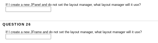 Solved If I Create A New Jpanel And Do Not Set The Layout 