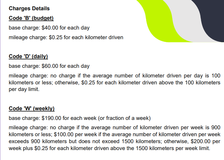 Solved 1. The program will compute and display information | Chegg.com