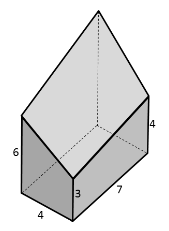 Solved What is the angle between the normals to the top and | Chegg.com