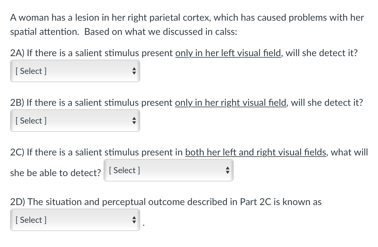 Solved 2A and 2B is yes or no answer 2C left, right,both or | Chegg.com