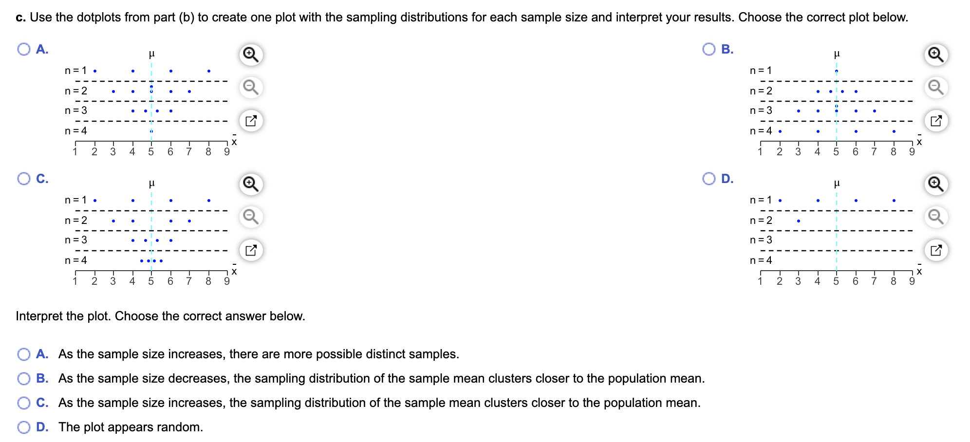 Solved Complete parts (a) through (e) for the population | Chegg.com