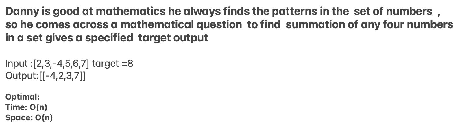 Solved Danny is good at mathematics he always finds the | Chegg.com