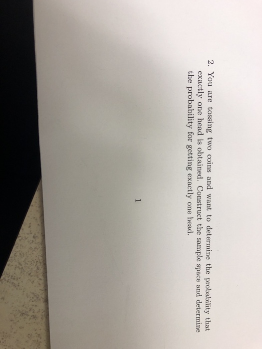 Solved 1. A two-stage experiment is performed, in which the | Chegg.com