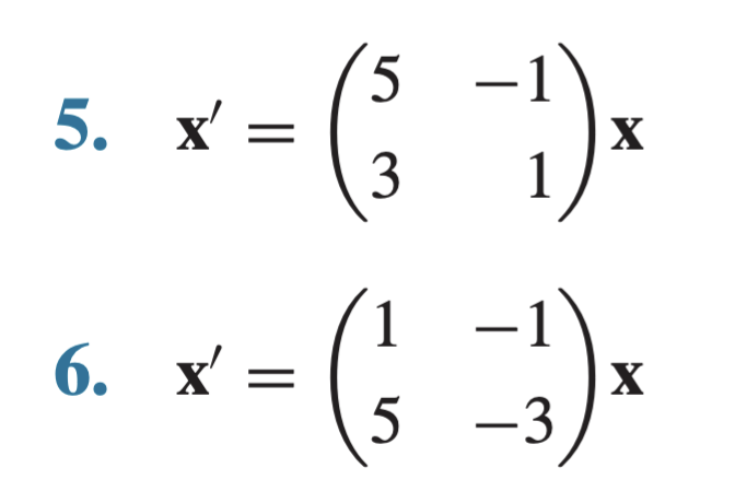 Solved In each of Problems 1 through 8: a. Find a | Chegg.com