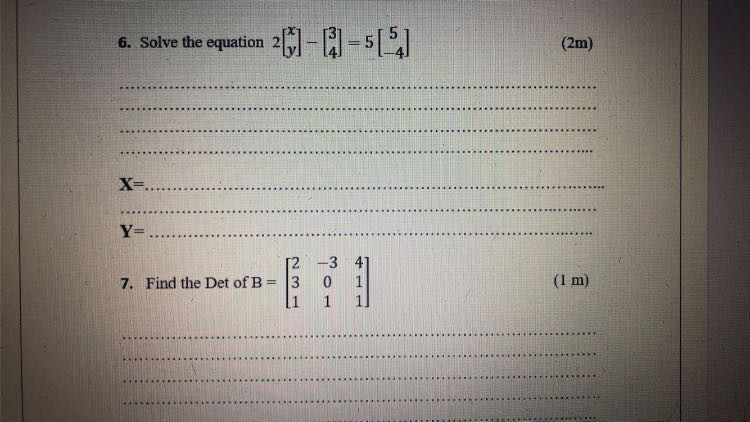 Solved 6. Solve the equation 6. Solve the equation | Chegg.com