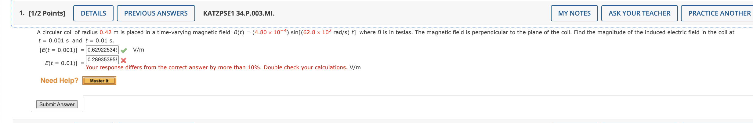 Solved magnitude 20 direction Your response differs from the | Chegg.com