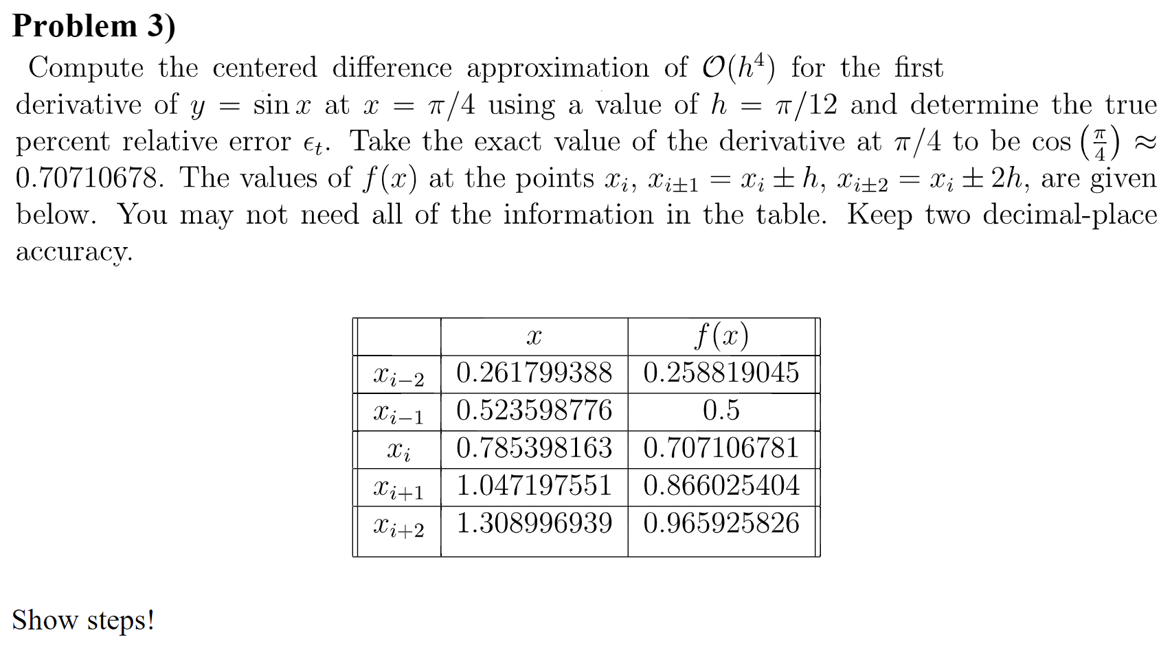 Problem 2 Compute The Backward Difference Chegg Problem 2 Compute The Backward Difference Chegg