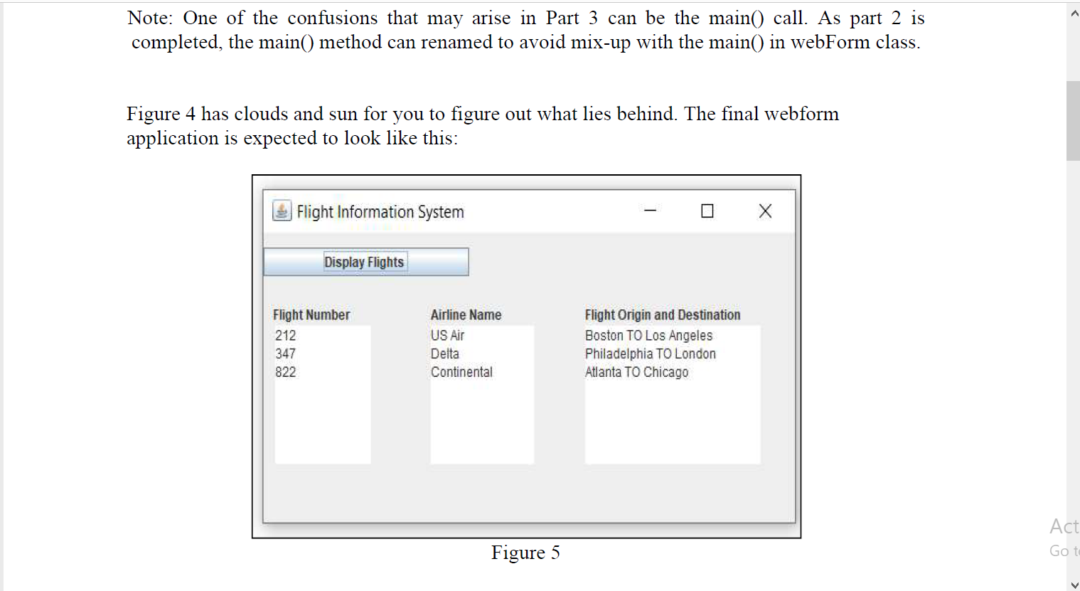 Solved Part 3 Create a new class Forml.java. This can be | Chegg.com