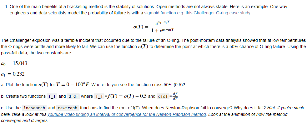 One of the main benefits of a bracketing method is | Chegg.com