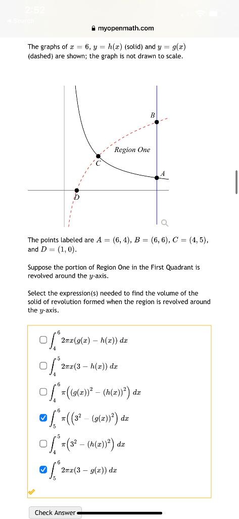 Solved The graphs of y=f(x) (solid) and y=g(x) (dashed) are | Chegg.com