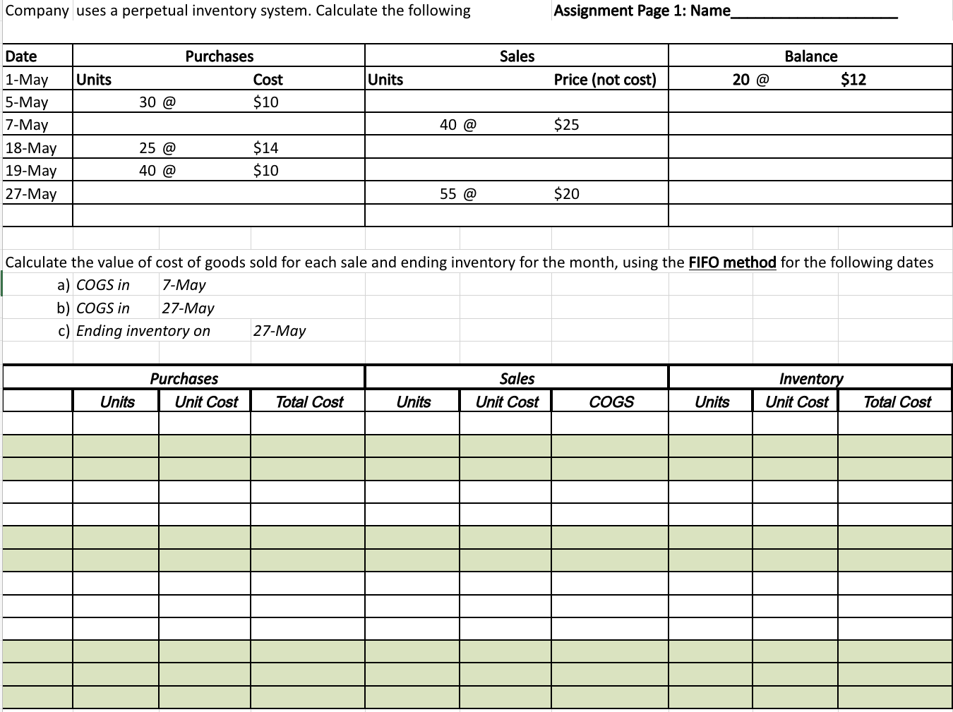 Solved Company uses a perpetual inventory system. Calculate | Chegg.com