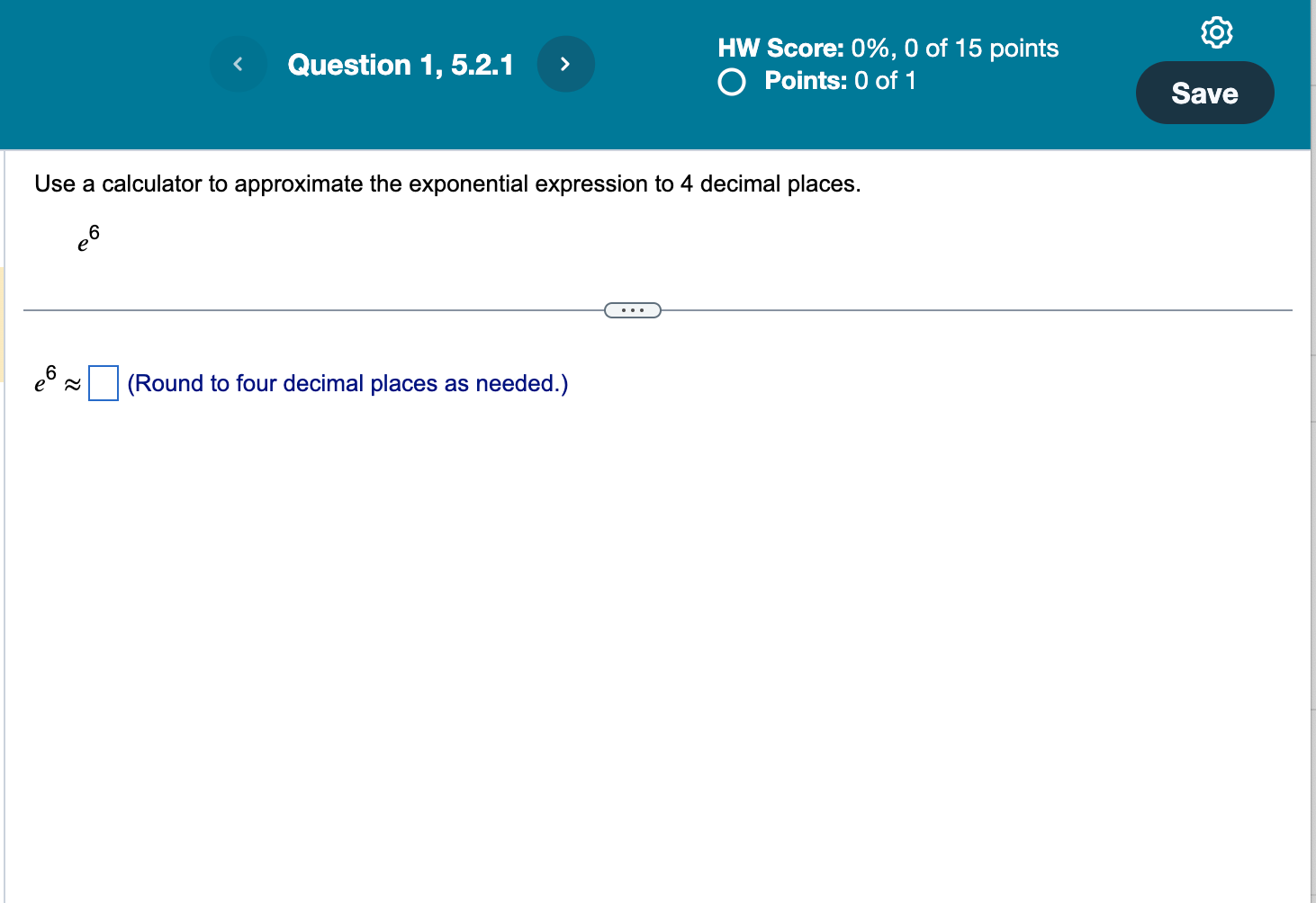 Solved Use a calculator to approximate the exponential | Chegg.com