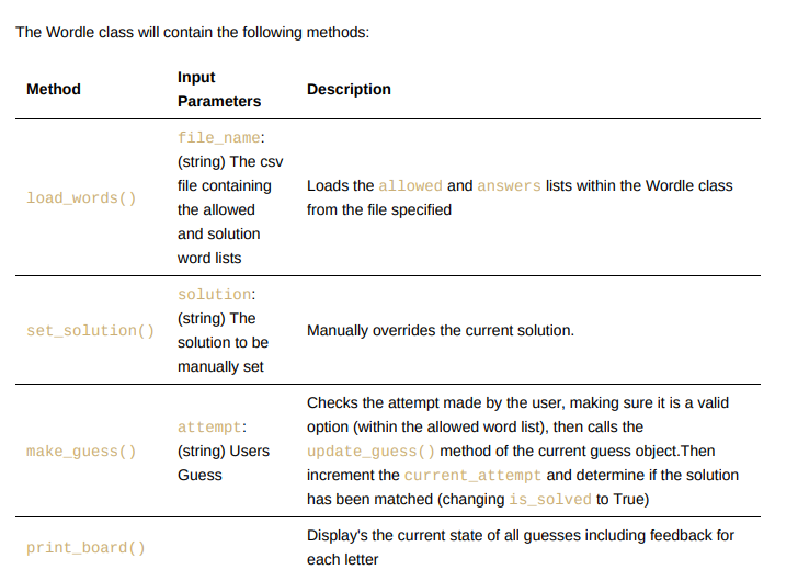 Solved Task: Implement a command line version of the word | Chegg.com