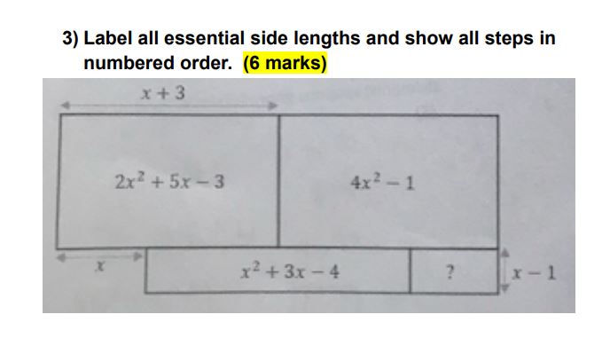 Solved Label all essential side lengths and show all steps | Chegg.com