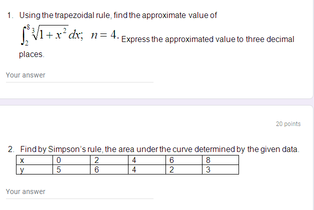 Solved Subject: Numerical Methods and analysis Please be | Chegg.com