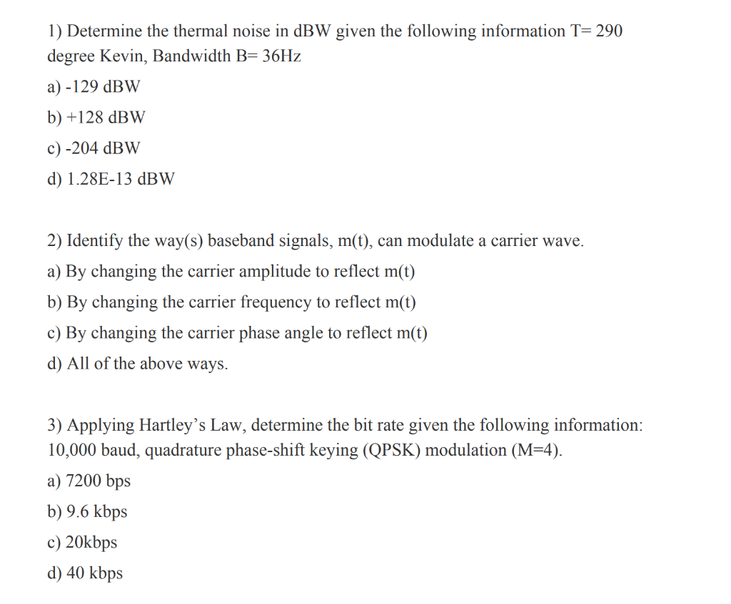 Solved 4) Using PCM (pulse Code Modulation) to digitize | Chegg.com