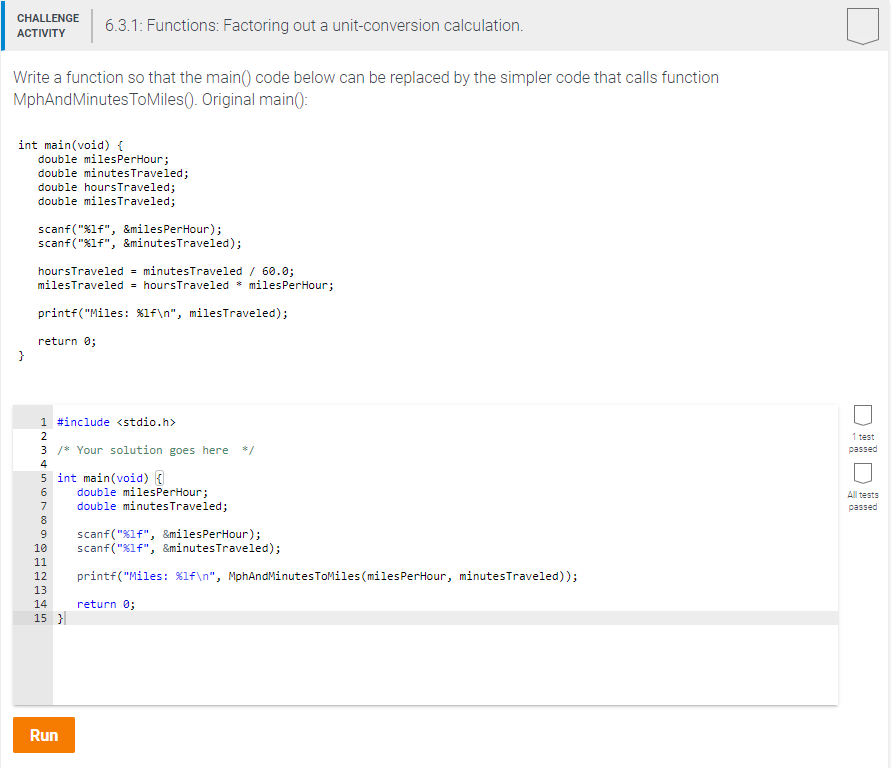 Solved 6.3.1: Functions: Factoring out a | Chegg.com