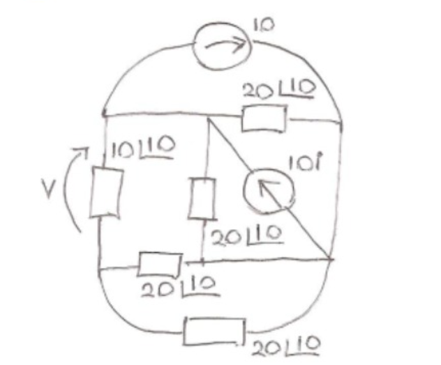 Solved 1. Find V Note: please write or detail each step you | Chegg.com