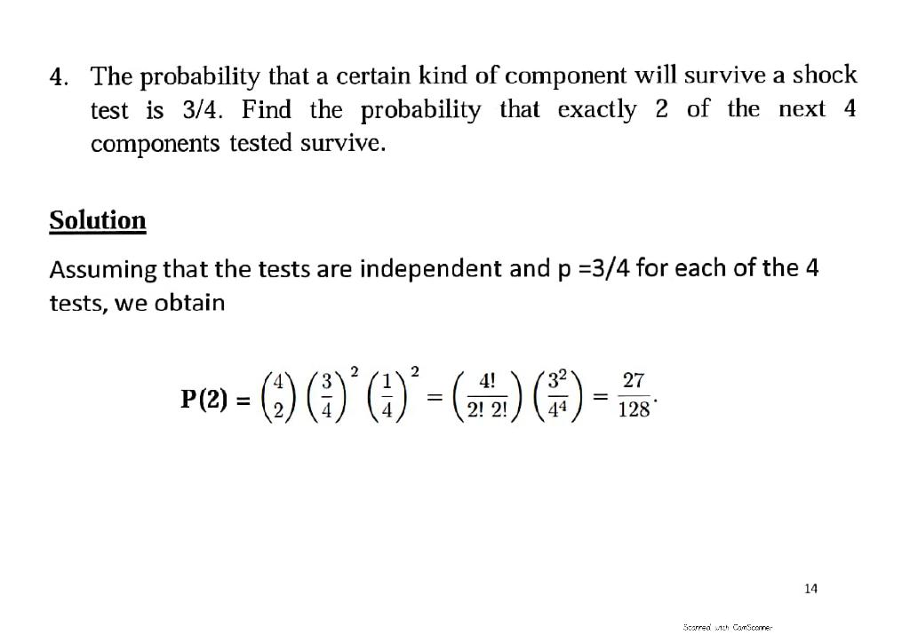 Solved Exercises 1. Determine whether or not the random | Chegg.com