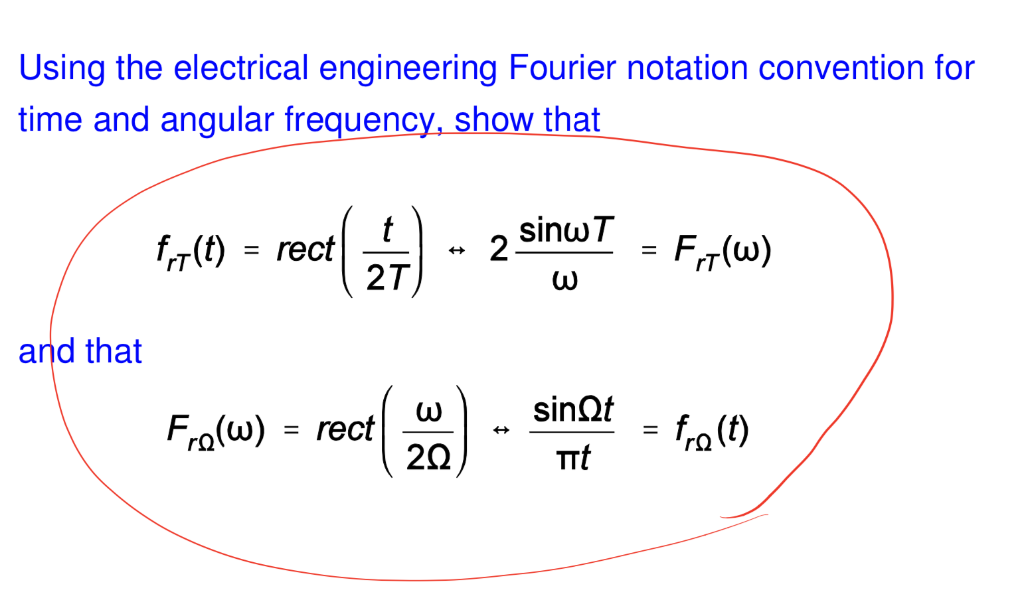 Solved Using the electrical engineering Fourier notation | Chegg.com