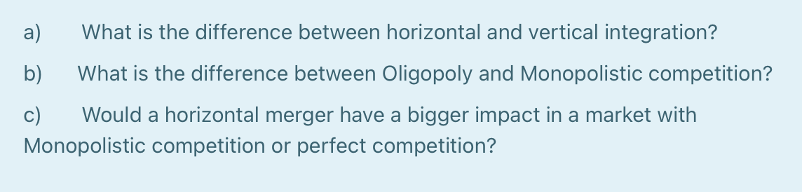 Solved a) What is the difference between horizontal and | Chegg.com