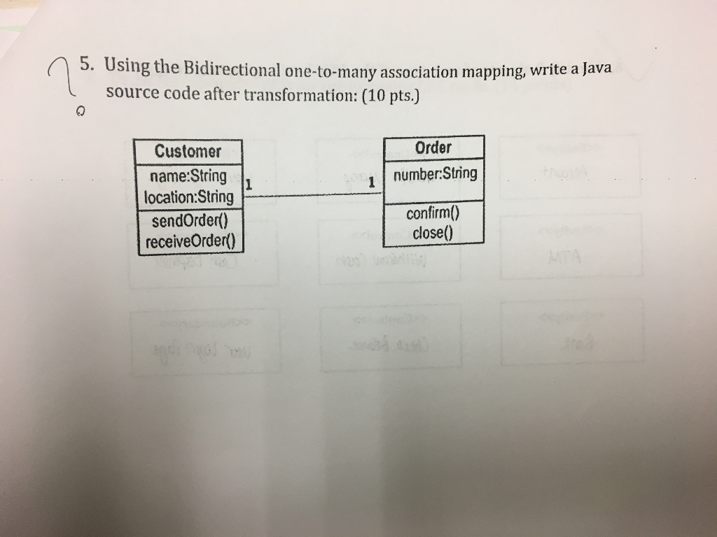 (Solved) : 0 5 Using Bidirectional One Many Association Mapping Write ... (Solved) : 0 5 Using Bidirectional One Many Association Mapping Write ...