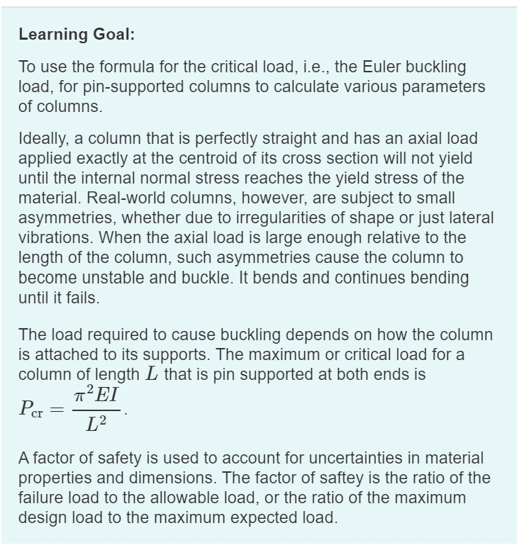 Solved Learning Goal: To use the formula for the critical | Chegg.com