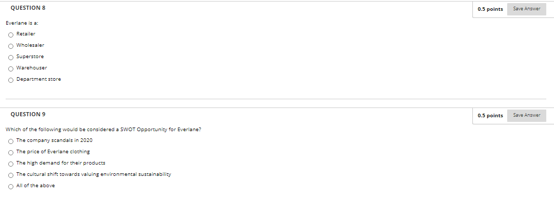 Solved EVERLANE'S MARKETING STRATEGY Professors Matthew | Chegg.com