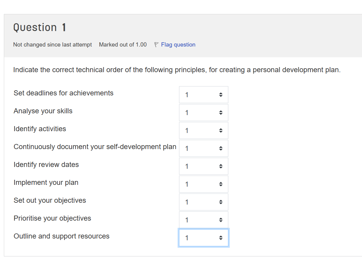 Solved Indicate the correct technical order of the following | Chegg.com
