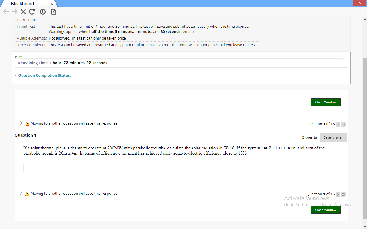 Solved X Blackboard EXCO Instructions Timed Test This test | Chegg.com
