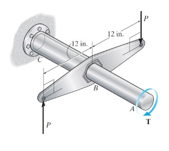 Solved The shaft below consists of solid rod segments AB | Chegg.com