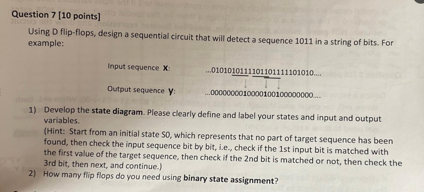 Solved PLEASE ANSWER ASAP AND DRAW THE STATE DIAGRAM AND | Chegg.com
