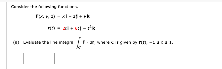 Solved Consider the following functions. | Chegg.com