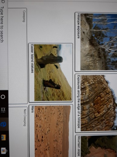 Weathering Possible Angle of repose Landslide deposit | Chegg.com