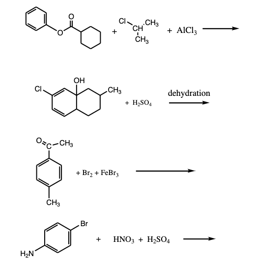 Solved CI .CH3 CH CH + AICI: OH CH3 + H2SO4 dehydration | Chegg.com