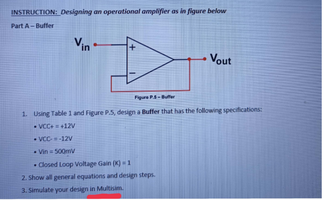 Solved how to create circuit using multisim part A how to | Chegg.com