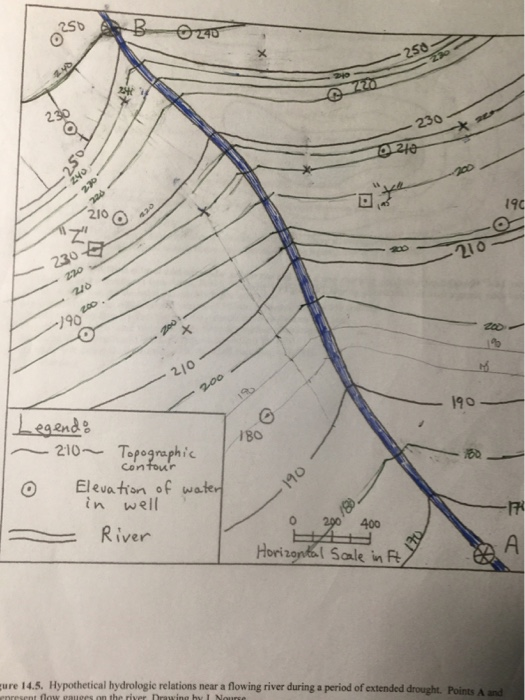 4. Refer to the hydrologic map in Figure 14.5. A. | Chegg.com