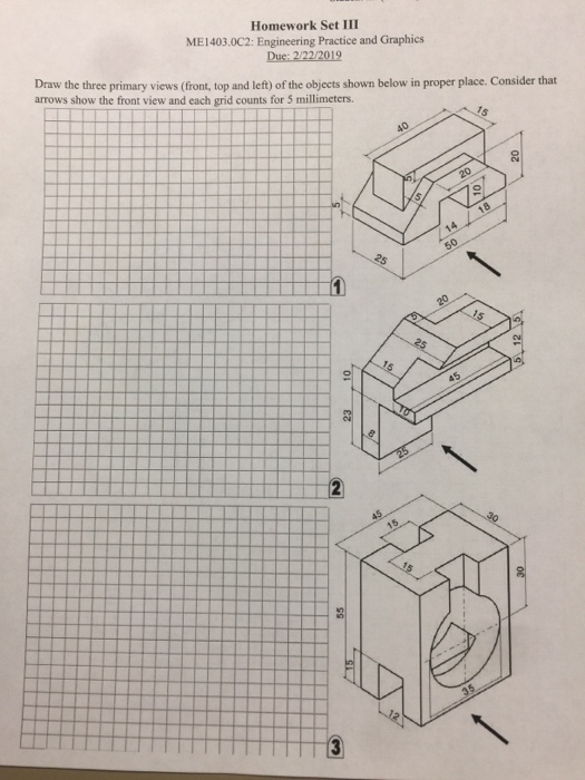 Solved Homework Set III ME1403.0C2: Engineering Practice and | Chegg.com