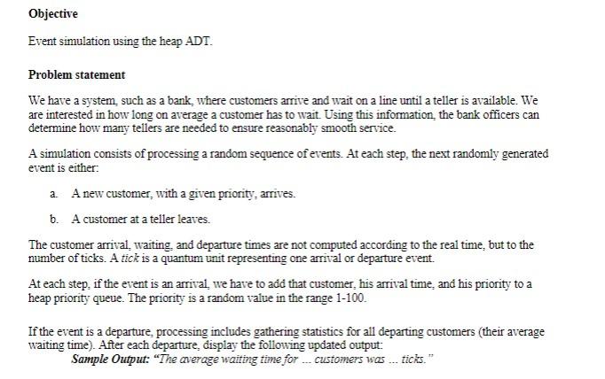 Using Java You Have To Use Class Priorityqueue Chegg