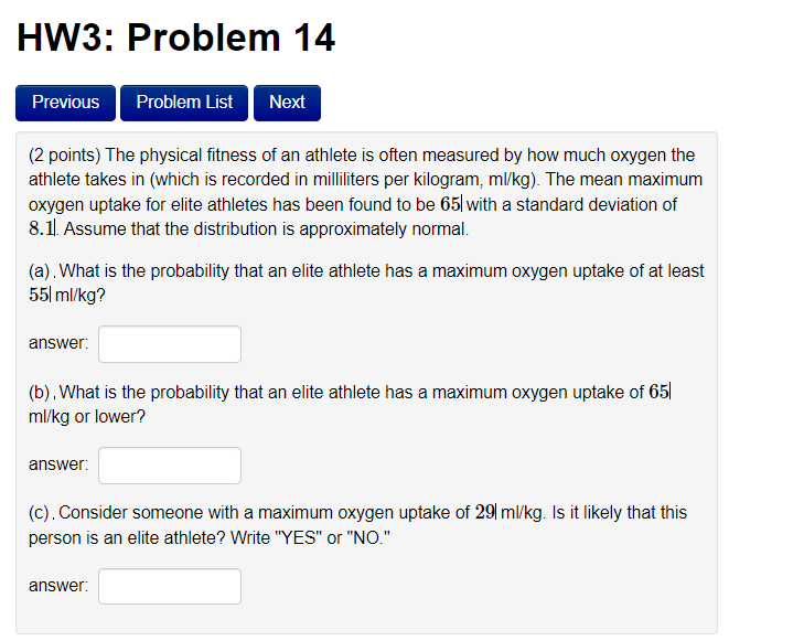 Solved HW3: Problem 14 Previous Problem List Next (2 points) | Chegg.com