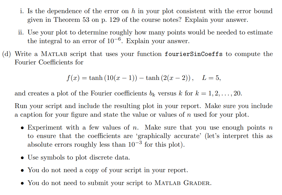 Solved The coefficients of the Fourier sine series 2 of a | Chegg.com