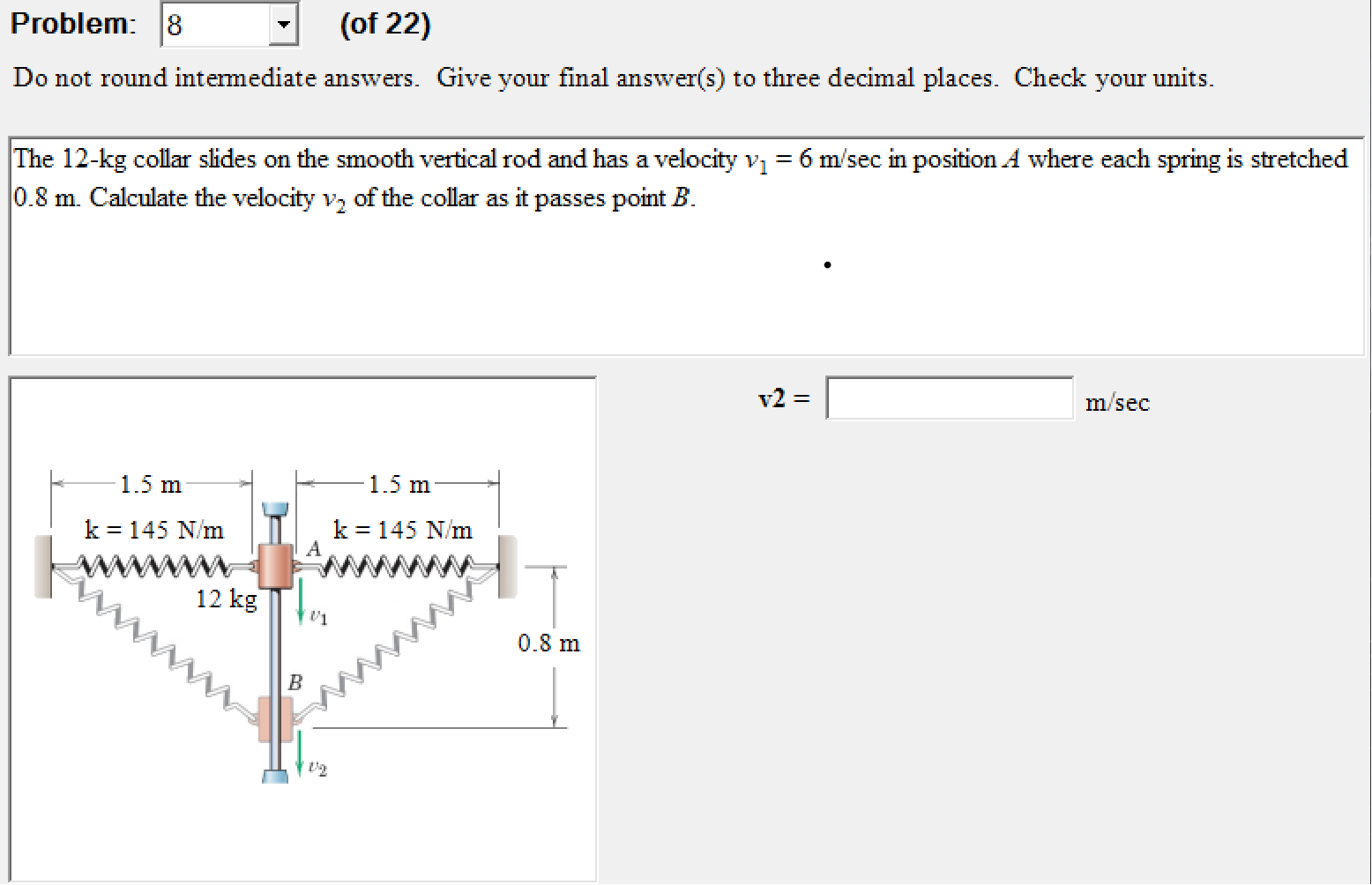Solved Problem: (of 22) Do not round intermediate answers. | Chegg.com