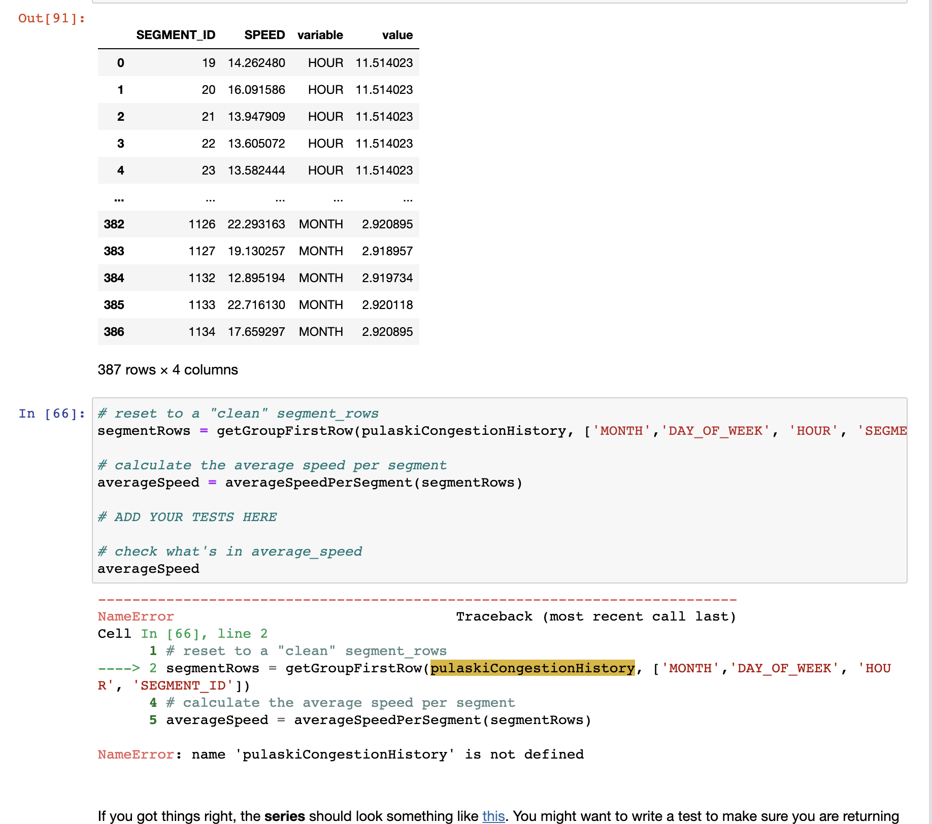 Solved \# let's generate the visualization def | Chegg.com