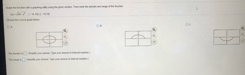 Solved Graph the function with a graphing utility using the | Chegg.com