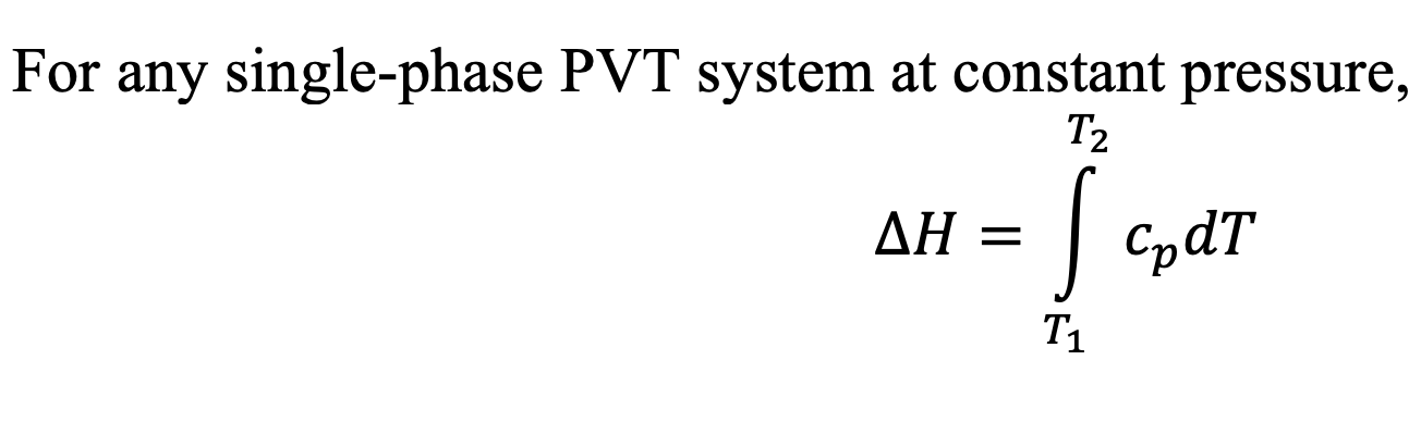 Solved For any single-phase PVT system at constant pressure, | Chegg.com