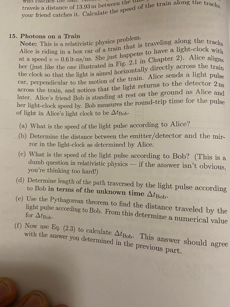 travels a distance of 13.93 m between the your friend | Chegg.com