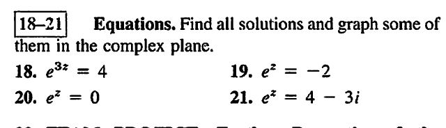 Solved 18-21 Equations. Find all solutions and graph some of | Chegg.com